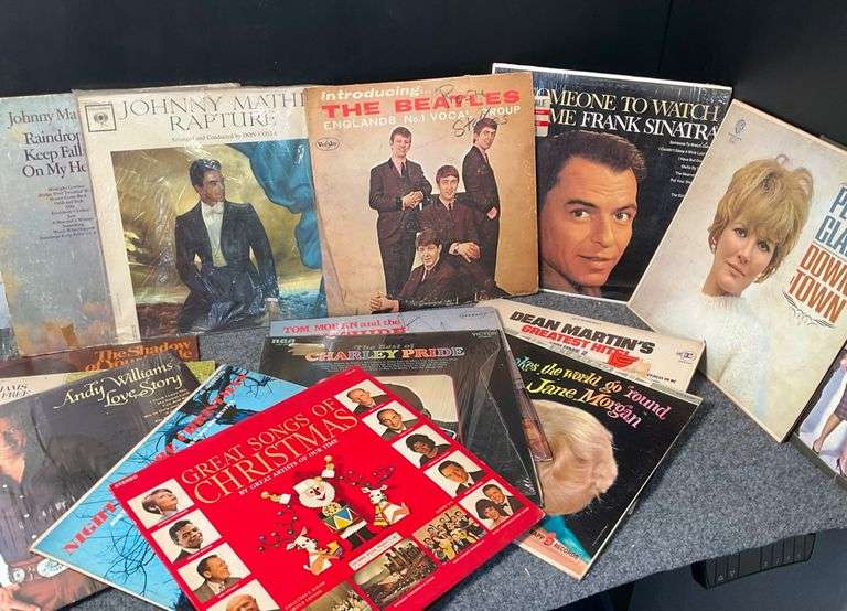 Vintage Vinyl Record Lot - Rock, Jazz & Country - Coastal Downsizing LLC
