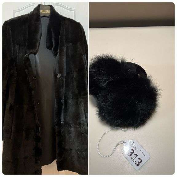 Lowenthal Mink Fur Coat, Size Unknown, Coat has been personalized ...