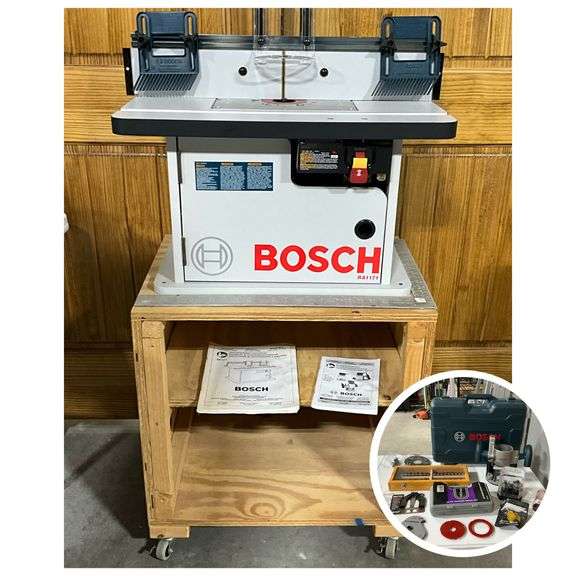 Bosch RA1171 Benchtop Cabinet Router Table, Includes 2.5 Horsepower ...