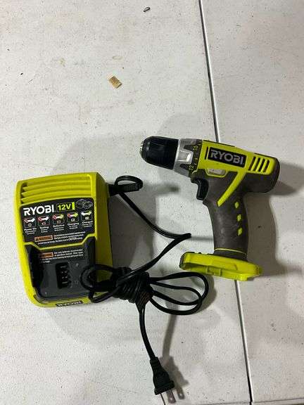 Ryobi 12V Compact Cordless Drill, Model HJP002, Worked when Tested ...
