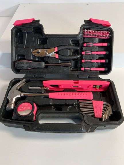 Apollo Precision Tools Pink Tool Set with Carry Case - Coastal ...