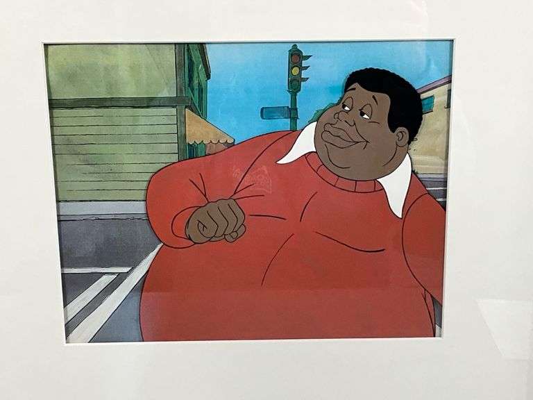 Framed ‘Fat Albert and the Cosby Kids’ Animation Cel with COA - Coastal ...