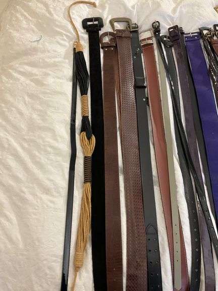 Collection of Belts in Various Styles and Colors - Coastal Downsizing LLC