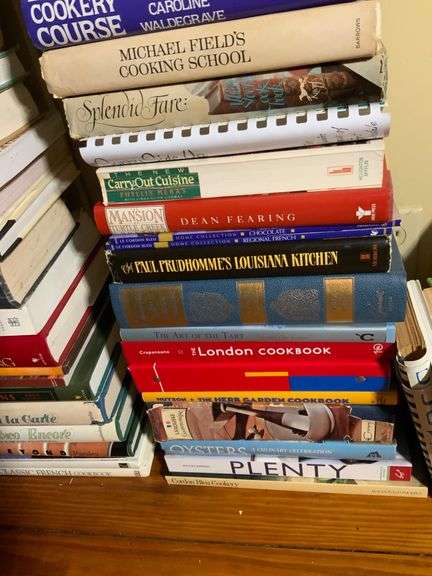 Collection of Over 50 Cookbooks Featuring Regional, International, and ...