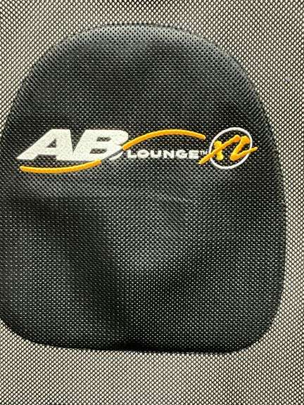 AB Lounge XL Folding Exercise Chair with Mesh Backrest - Coastal ...