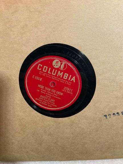 Collection of Vintage Shellac Records in Albums Featuring Various Artists - Coastal Downsizing ...