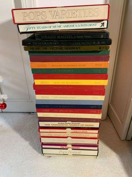 Collection of Time-Life and Other Music Box Sets with Various Genres ...