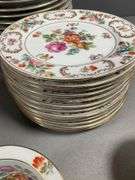Noritake China Dinnerware Set with Floral Pattern, Made in Occupied ...