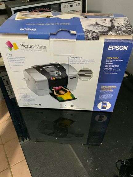 Epson PictureMate Personal Photo Lab Digital Printer with Box - Coastal ...