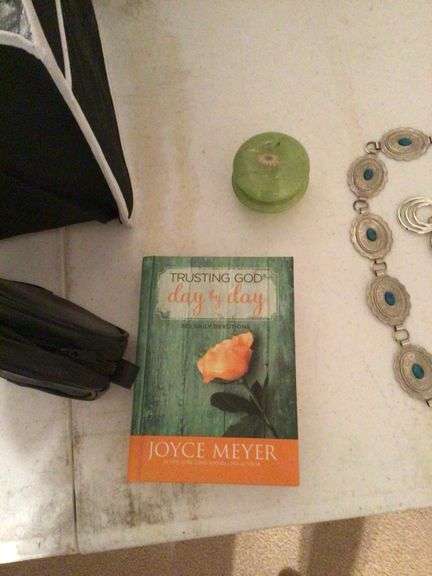 INSULATED 3 COMPARTMENT COOLER, GRENN TICKET BOX, JOYCE MEYER BOOK ...