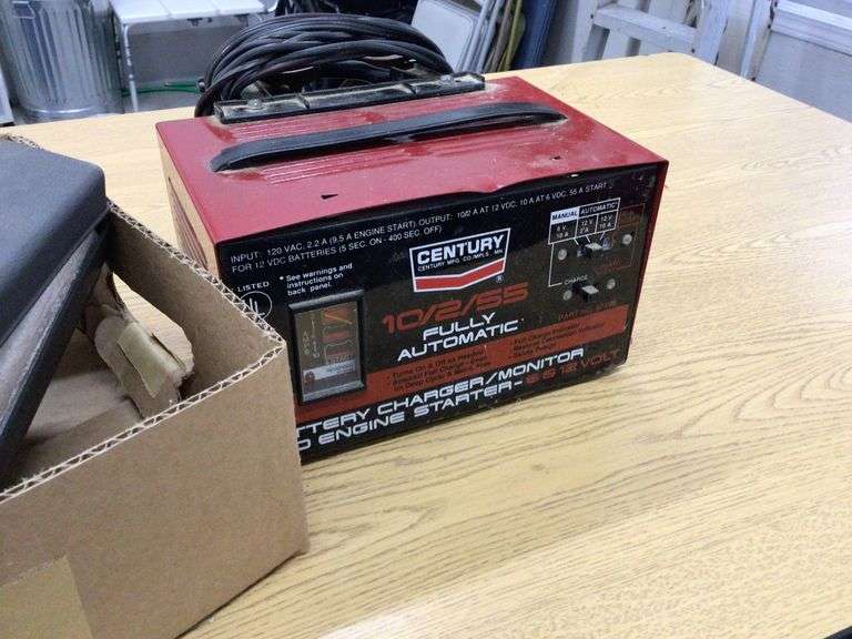 SENTRY BATTERY CHARGER AND WELLER SOLDERING GUN - Currie Auction Service