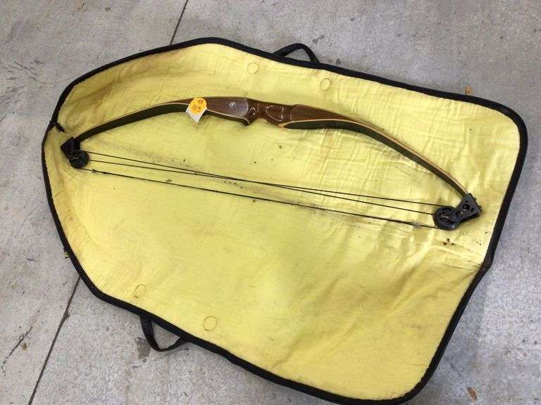 VINTAGE DARTON COMPOUND BOW WITH CASE - Currie Auction Service