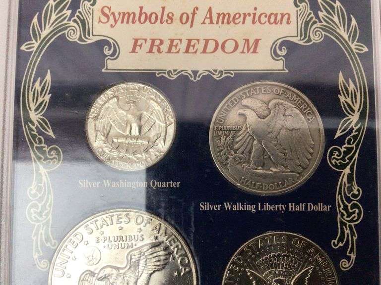 SYMBOLS OF FREEDOM COIN SET - Currie Auction Service