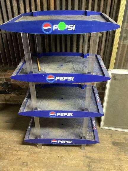 PEPSI SHELF DISPLAY - Currie Auction Service