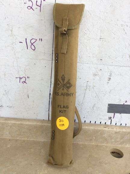 U.S. ARMY FLAG KIT - Currie Auction Service