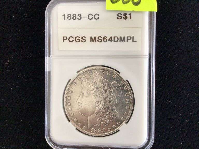 1883-CC MS64 MORGAN DOLLAR - Currie Auction Service