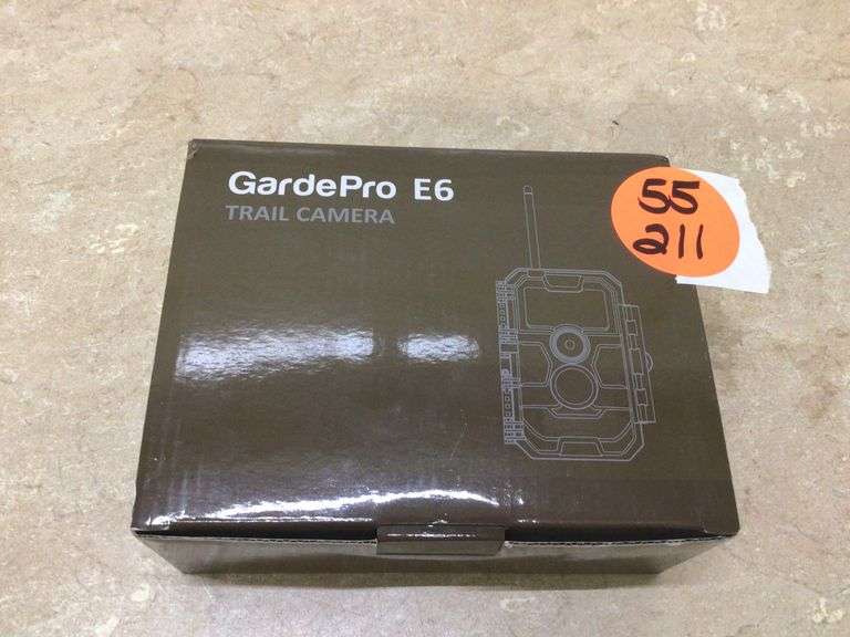 NEW GARDE PRO E6 TRAIL CAMERA - Currie Auction Service