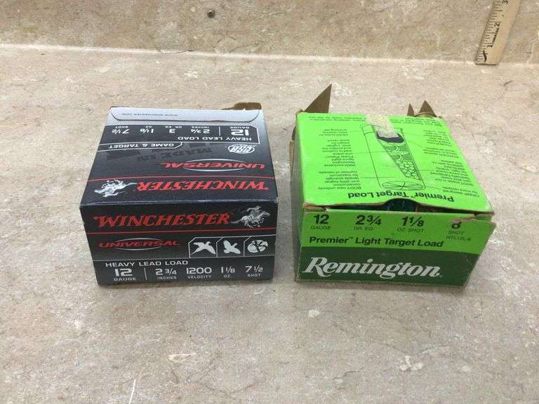 2 PARTIAL BOXES 12 GAUGE 2-3/4” SHELLS - Currie Auction Service