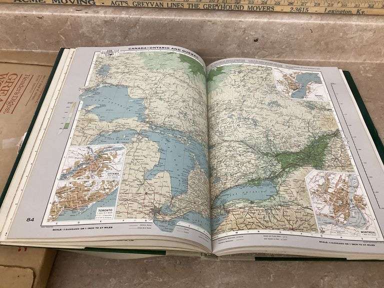 READERS DIGEST GREAT WORLD ATLAS - Currie Auction Service