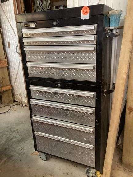 STEEL GLIDE 8 DRAWER TOOL CHEST - Currie Auction Service