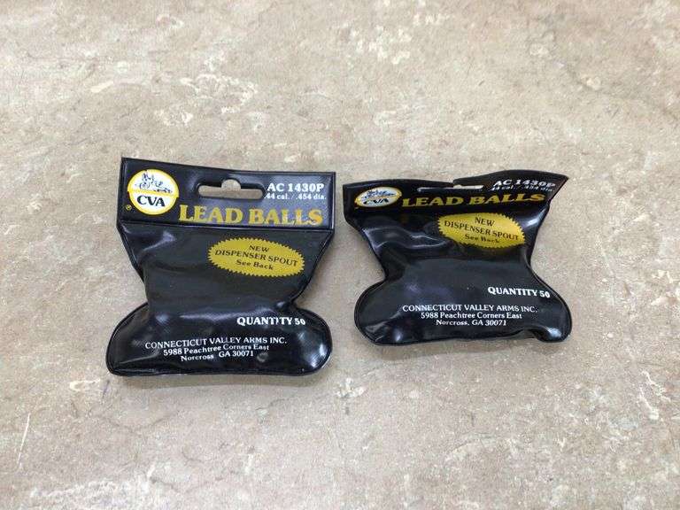 100 .44 CALIBER LEAD BALLS - Currie Auction Service