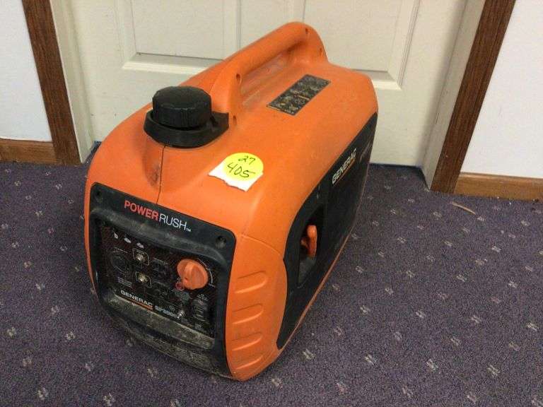 GENERAC GP3000i POWER-RUSH PORTABLE GENERATOR - LIKE NEW WORKS - Currie ...