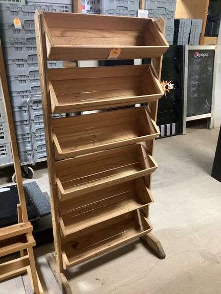 6-BIN DISPLAY STAND - Currie Auction Service