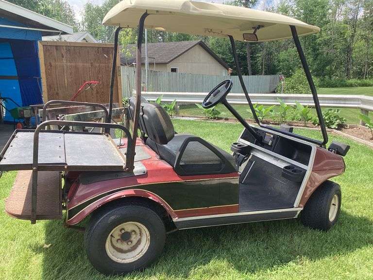CLUB CAR GAS GOLF CART(WORKS) - Currie Auction Service
