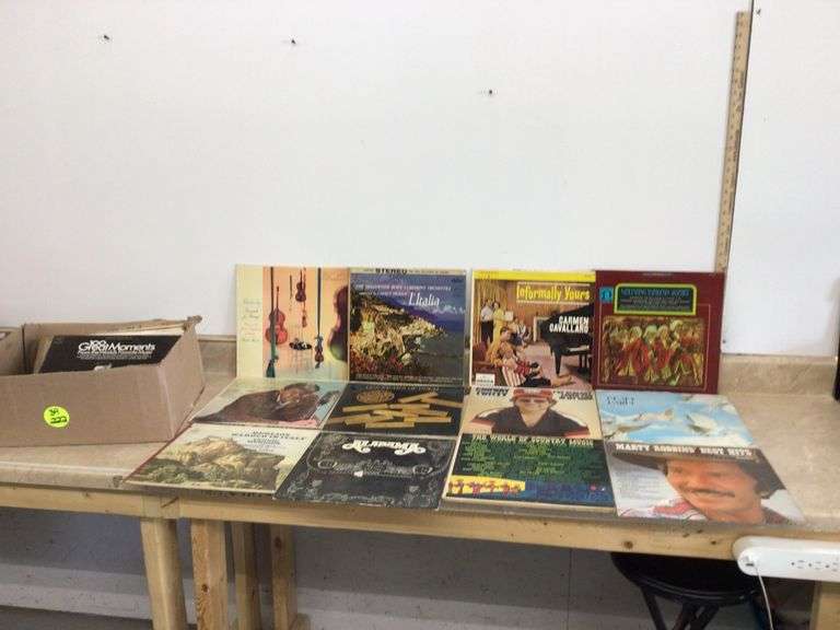 ASSORTED LP RECORDS - Currie Auction Service