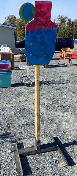 vintage shooting target - Dixon's Auction at Crumpton