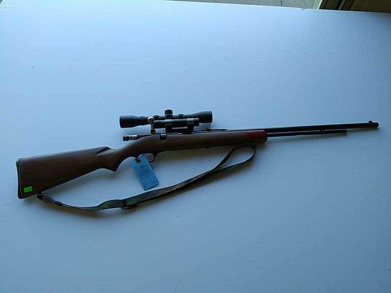 (REGULATED)Stevens model 66c bolt action 22 rifle - Dixon's Auction at ...