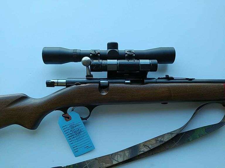 (REGULATED)Stevens model 66c bolt action 22 rifle - Dixon's Auction at ...