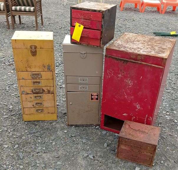 industrial metal cabinet lot - Dixon's Auction at Crumpton