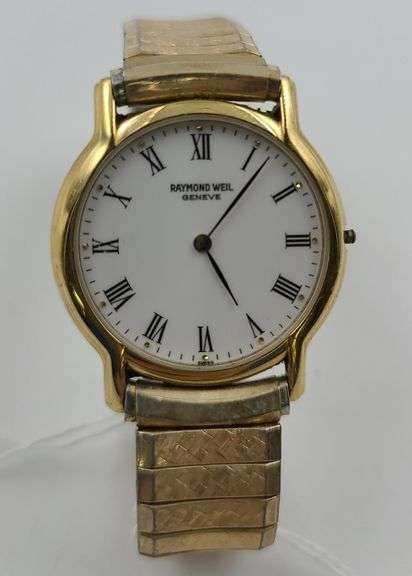 Raymond Weil Geneve Swiss Gold (missing crown) - Dixon's Auction at ...