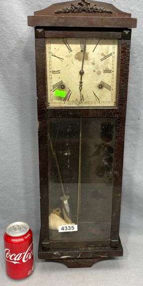 Art Deco Gilbert regulator clock - Dixon's Auction at Crumpton