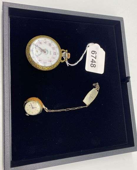 Elroy Pocket Watch & Rutex Watch - Dixon's Auction at Crumpton