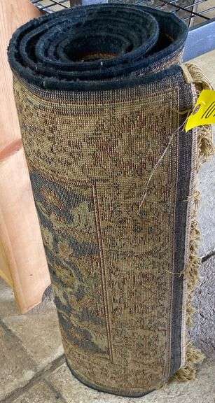 rolled up rug - Dixon's Auction at Crumpton