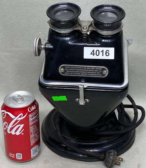 Vintage Ritter dental stereoscope x-ray viewer - Dixon's Auction at ...