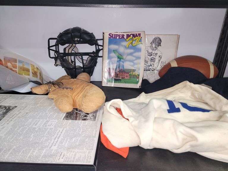 Lot Vintage Sports Memorabilia Autograph Football Photo - Dixon's ...