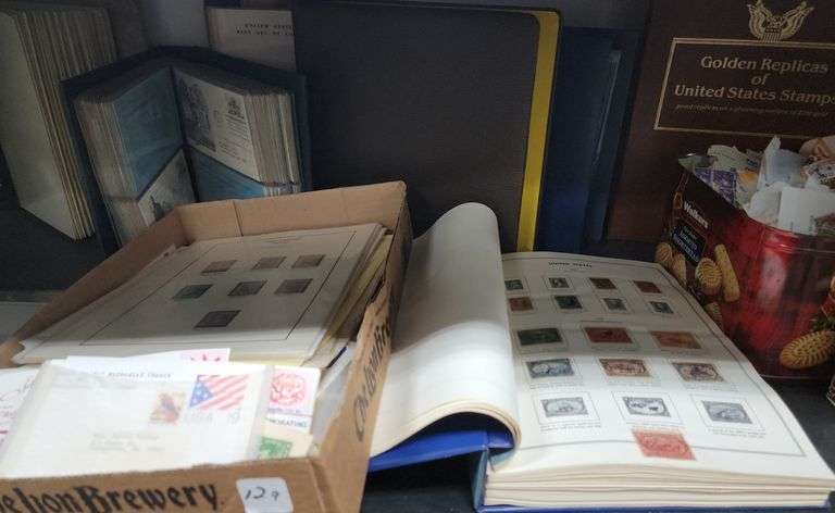 Collection of Postage / Postal Stamps - Dixon's Auction at Crumpton