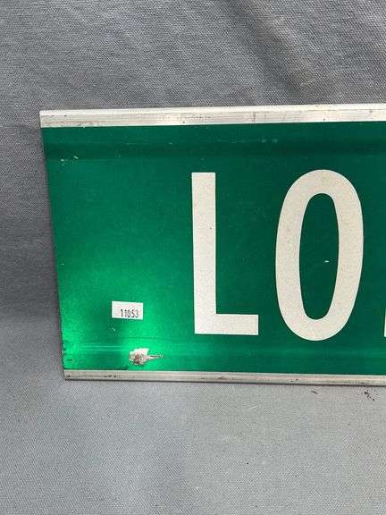 Lombard St. street sign - Dixon's Auction at Crumpton