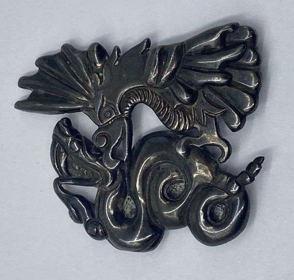 William Spratling Pin Spratling Silver W.S Mexico 0.8 ozt. - Dixon's ...