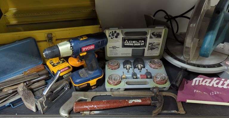 Lot of Vintage Hand & Power Tools - Dixon's Auction at Crumpton