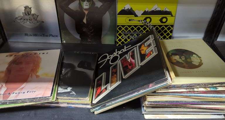 Lot of Vintage Record Albums - Dixon's Auction at Crumpton
