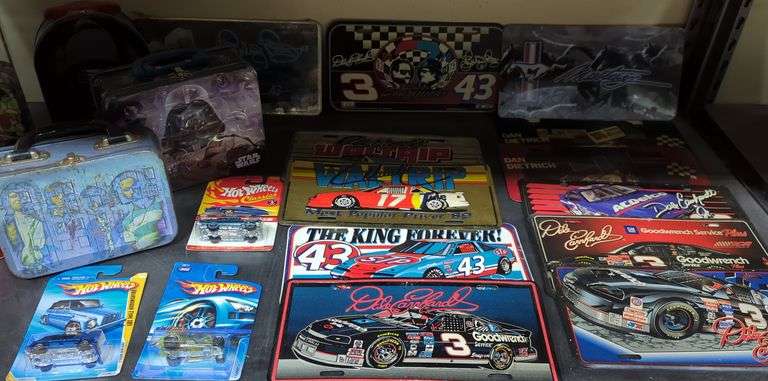 Lot of Dale Earnhardt & Race Car Memorabilia - Dixon's Auction at Crumpton