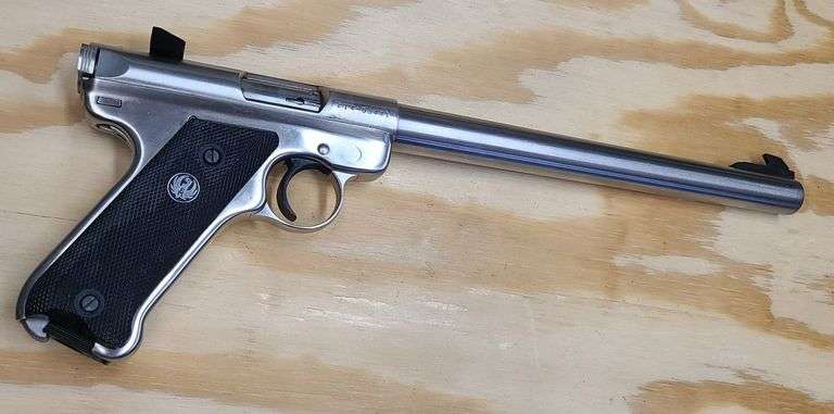 [Regulated] Sturm Ruger Mark II Pistol Offered in 22 Lr Stainless ...