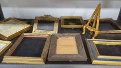 Lot of Vintage / Antique Picture Frames - Dixon's Auction at Crumpton