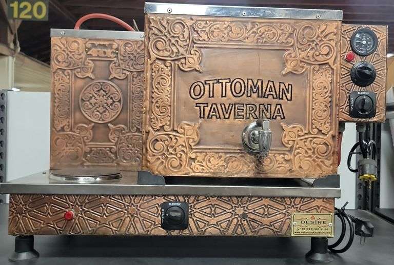 Desire Ottoman Taverna Machine - Dixon's Auction at Crumpton