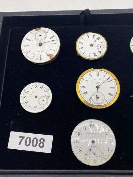 Tray Lot Of Pocket Watch Movements - Dixon's Auction at Crumpton
