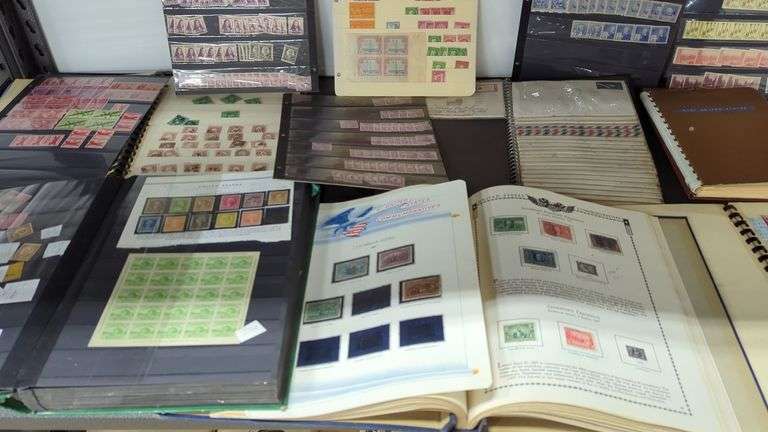 Collection Of Postage Stamps - Dixon's Auction at Crumpton